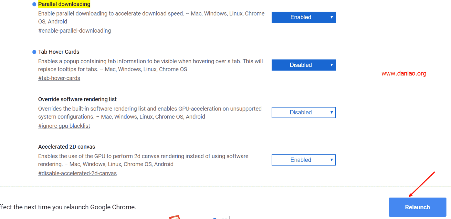 Google Chrome浏览器开启Parallel downloading(多线程下载)-大鸟笔记