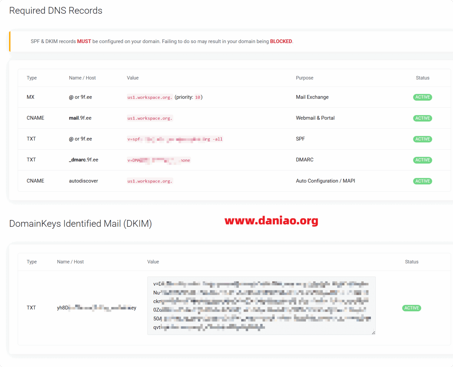 NameCrane的CraneMail域名邮件服务搭建使用教程-大鸟笔记